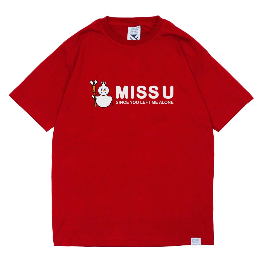 ZeroTwentyTwo T-shirt Miss U Mixue Red | Kaos Pria Parodi Plesetan ... ZeroTwentyTwo T-shirt Miss U Mixue Red | Kaos Pria Parodi Plesetan ...